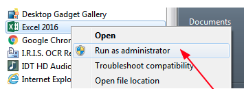 Troubleshooting Unicom Finance Excel Add-In | Concessio